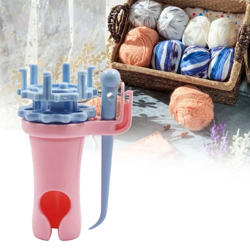 DIY-Craft-Double-Head-Manual-Spool-Knitter-Weaving-Tool-Yarn-Wool ...