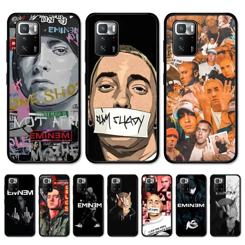 Marshall Mathers Eminem Phone Case For Redmi Note 10 9 8 6 Pro 8T 5A 4X ...