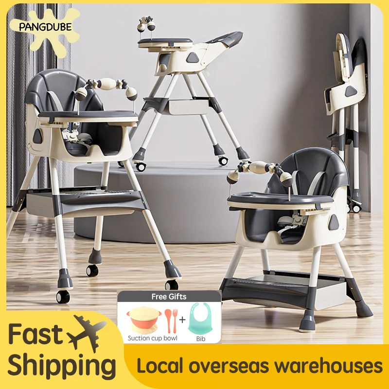 PANGDUBE-Baby-High-Chair-to-Eat-Reclining-Infant-Baby-Eating-Chair-with ...