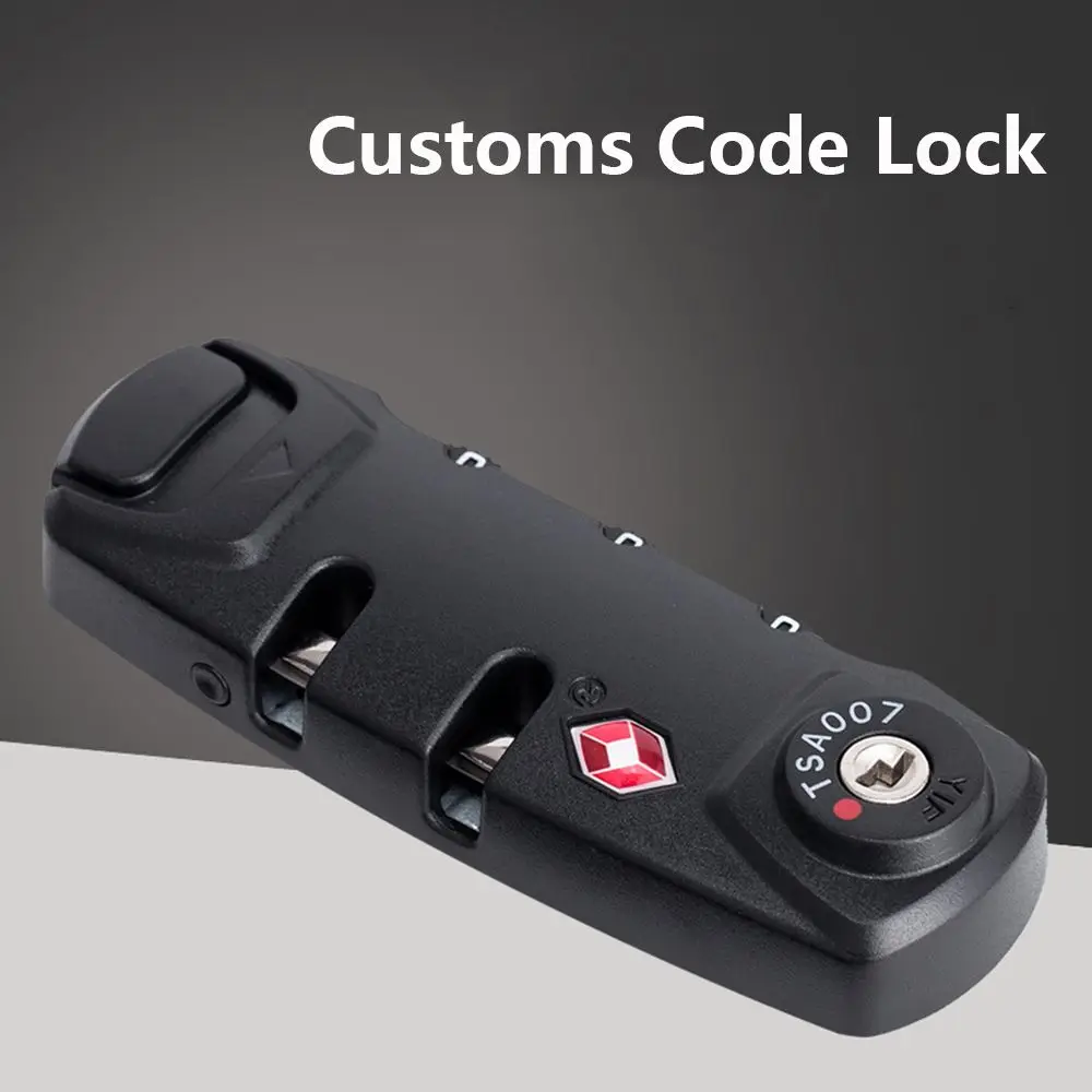 New-TSA007-3-Digit-Password-Lock-Steel-Wire-Security-Lock-Suitcase ...