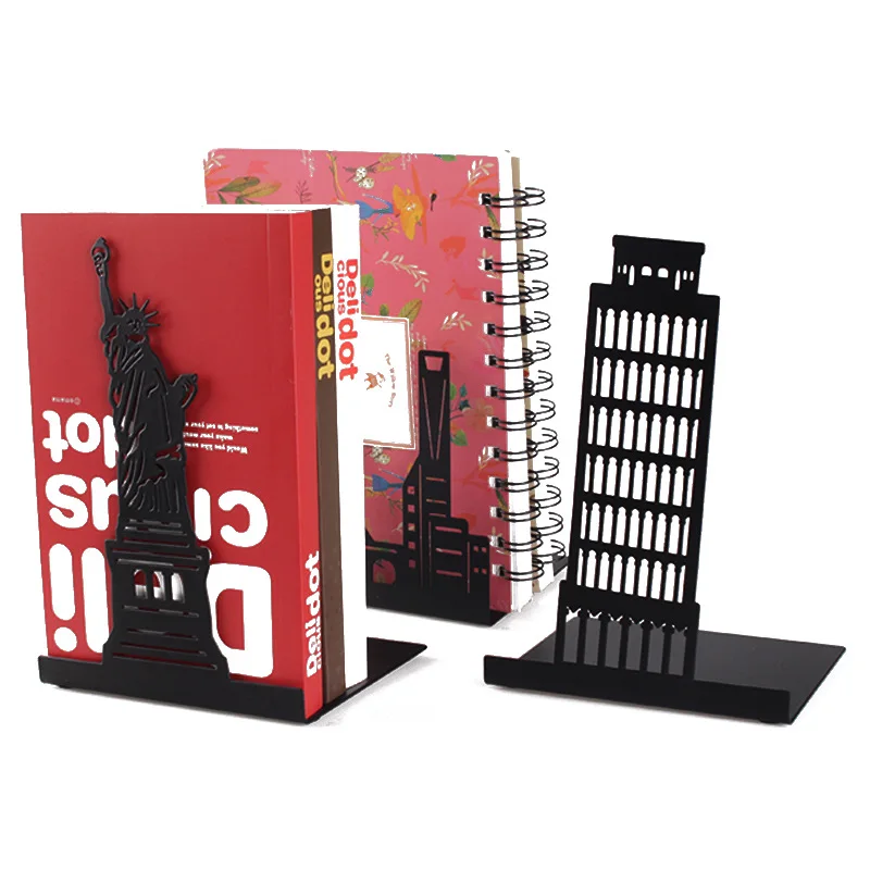 Architecture-series-metal-book-stand-simple-creative-Chinese-style-iron ...
