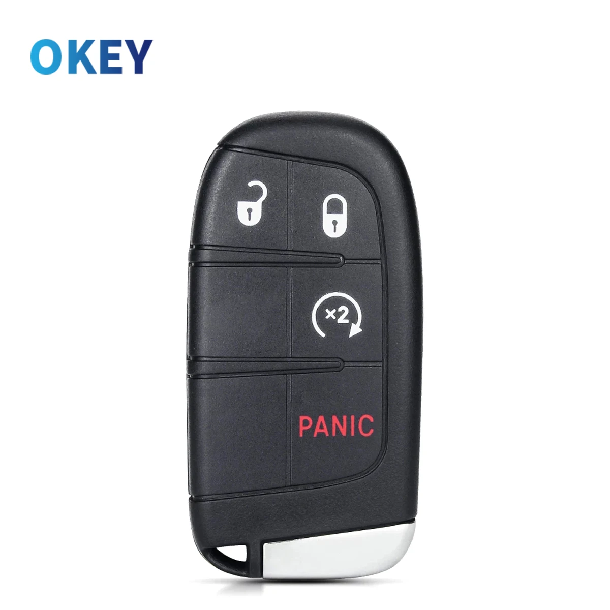 Okey-Car-Key-Shell-Replacement-Case-For-Jeep-Grand-Cherokee-Dodge-Ram ...