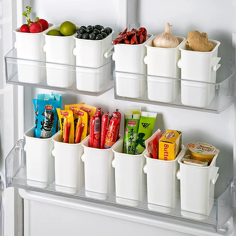 Refrigerator-Side-Door-Storage-Boxs-Buckle-Separate-Food-Fresh-Fridge ...