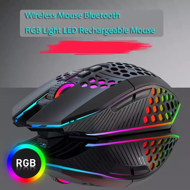 Rat-n-recargable-para-juegos-Mouse-inal-mbrico-RGB-para-oficina-port ...
