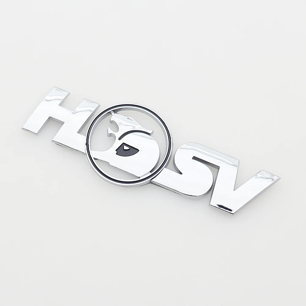 1PC 3D ABS HSV Car Logo Fender Side Sticker Tail Bumper Badge Auto Rear ...