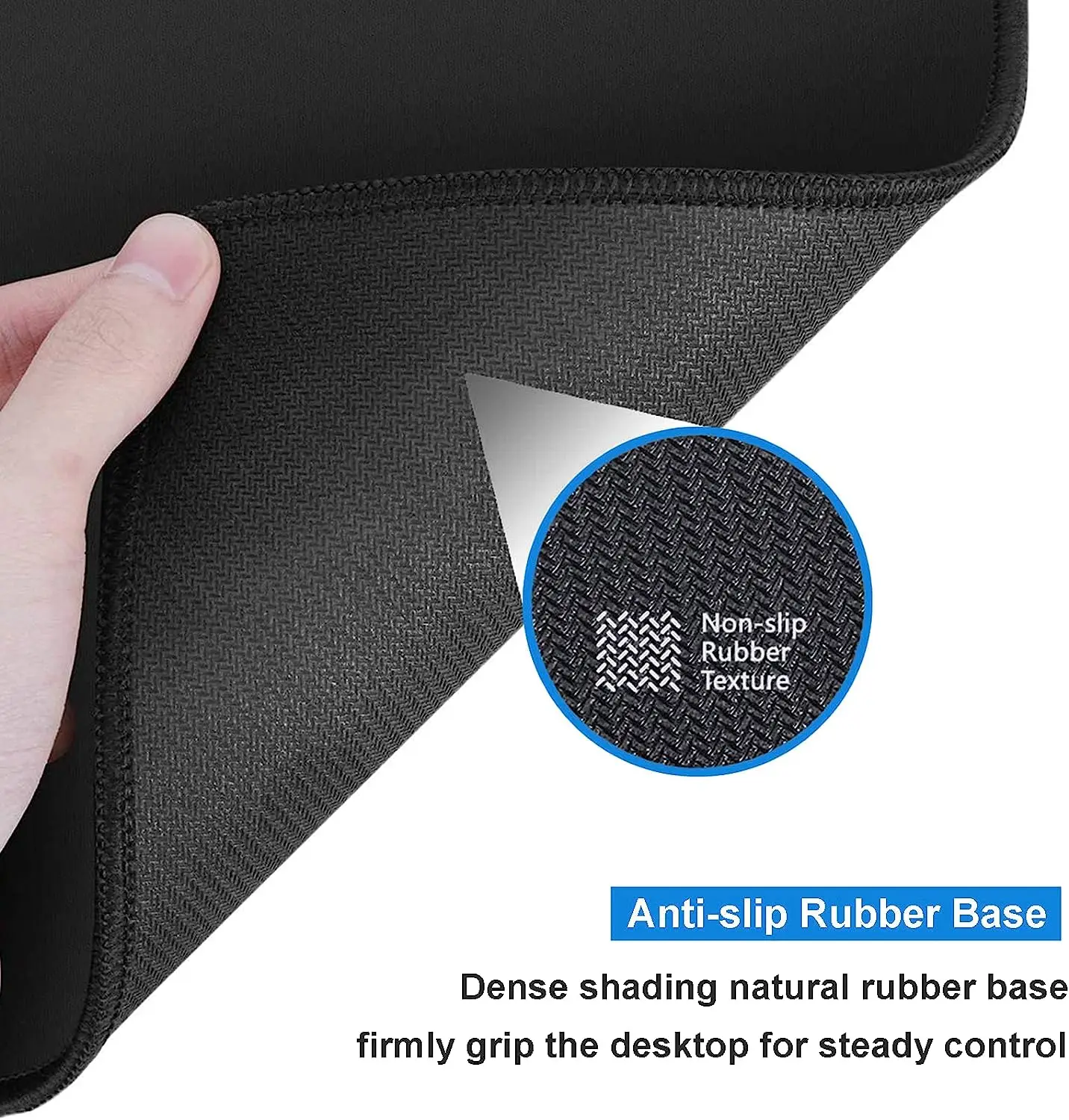 Nagy Játék Egér Pad Varrott Élekkel Xxl (31,5X11,8 Hüvelyk) Ragyogó ...