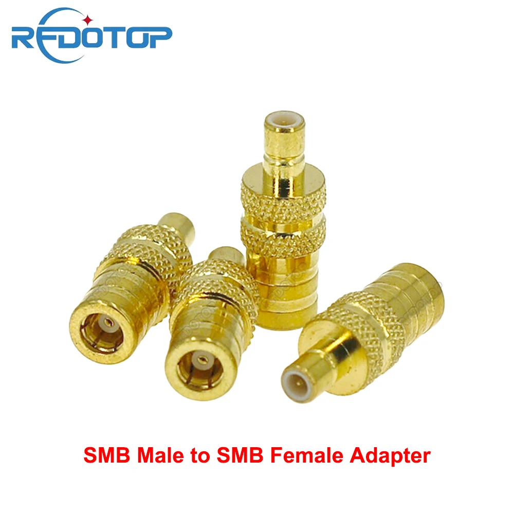 100PCS-lot-SMB-Male-Plug-to-SMB-Female-Jack-Connector-for-DAB-FM-AM ...