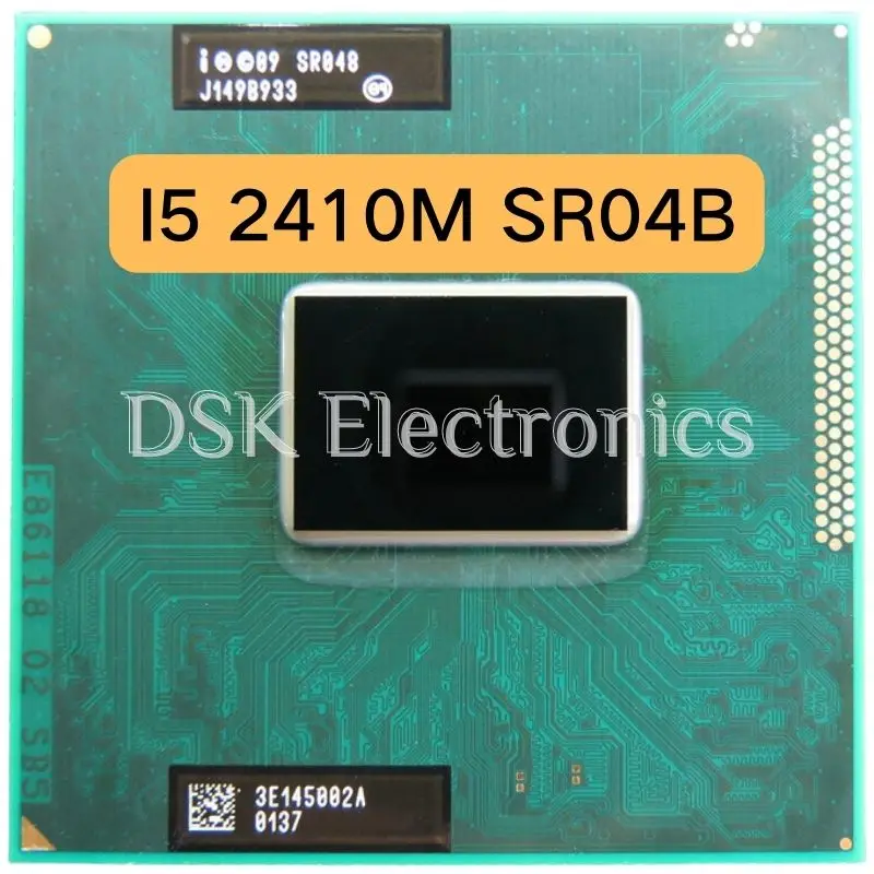 Intel Core i5 2410M i5 2410M SR04B 2.3 GHz CPU Processador 3M 35W ...