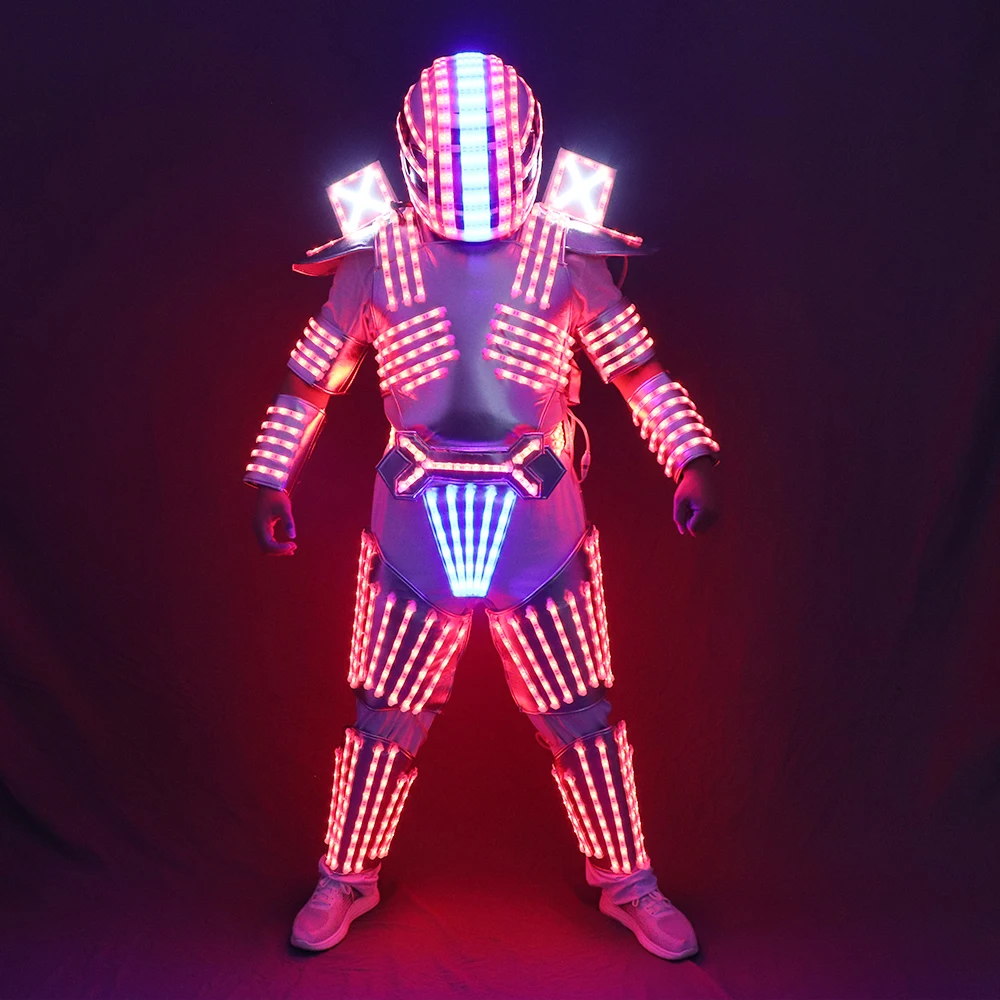 LED-Robot-Suit-Costume-Glowing-Armor-Predator-Costumes-Rale-Stage-Dance ...