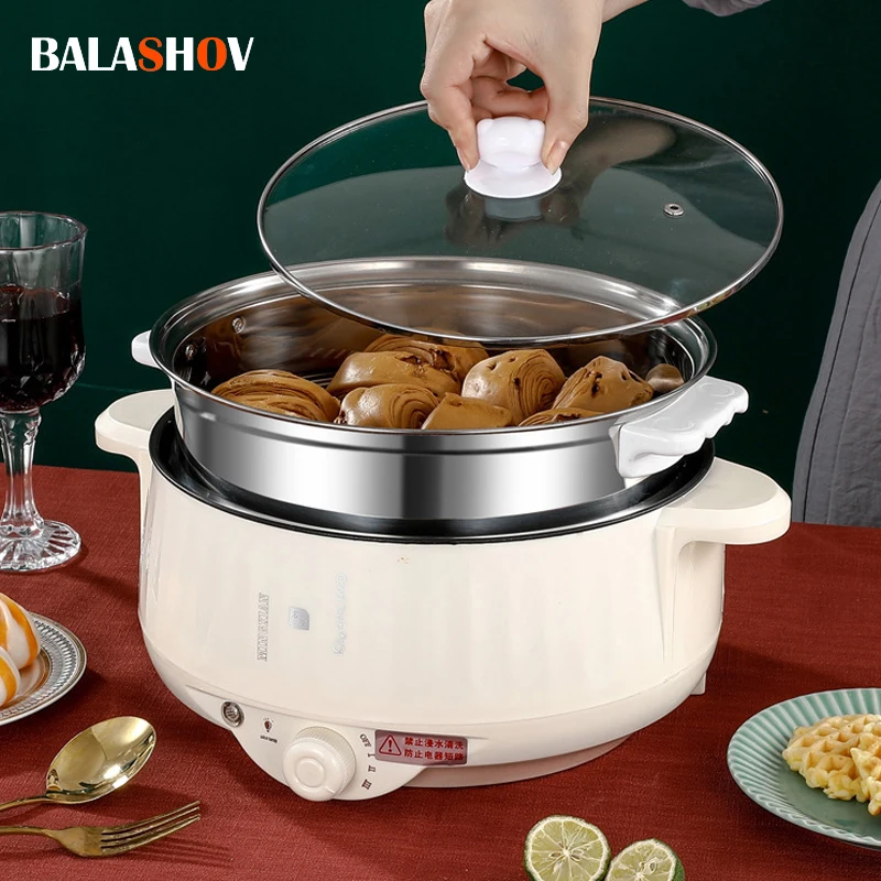 Ollas-el-ctricas-multifunci-n-para-el-hogar-sart-n-antiadherente-olla ...