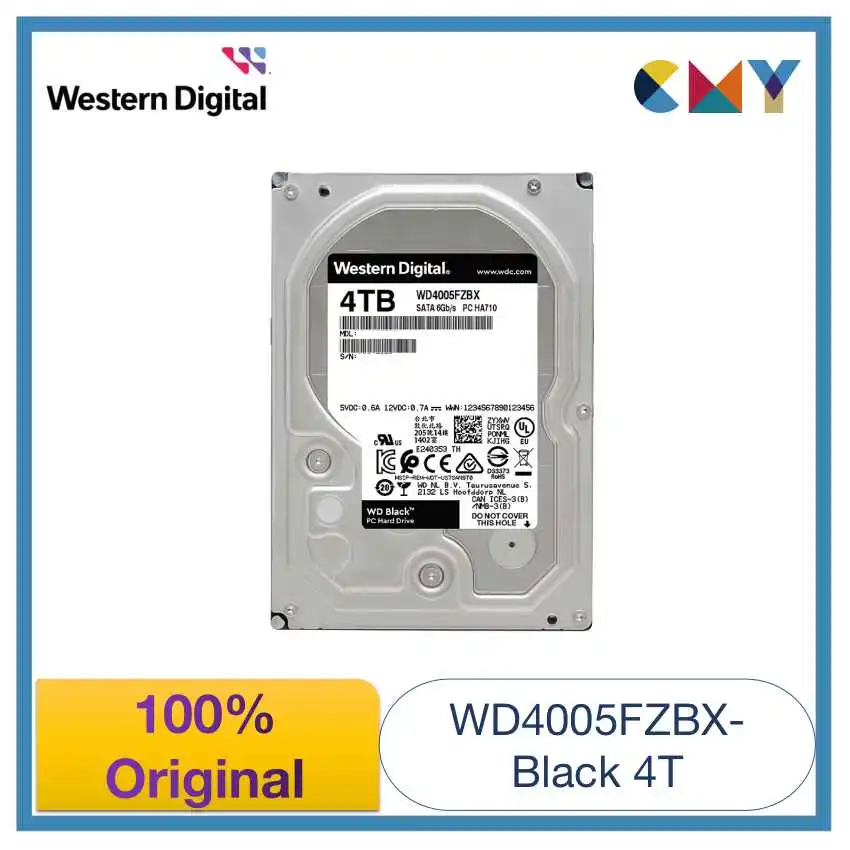 100-Original-Western-Digital-WD-Black-4TB-3-5-HDD-Performance-Internal ...