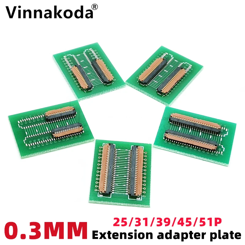 FPC-FFC-Flexible-Flat-Cable-Extension-Connection-Board-0-3-MM-PCB-Pitch ...