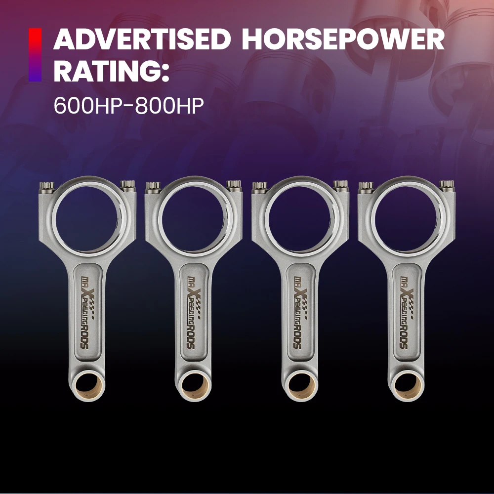 4x-Forged-I-Beam-Connecting-Rods-For-Mazda-B6-1-6-Miata-MX5-Kia-Mentor ...