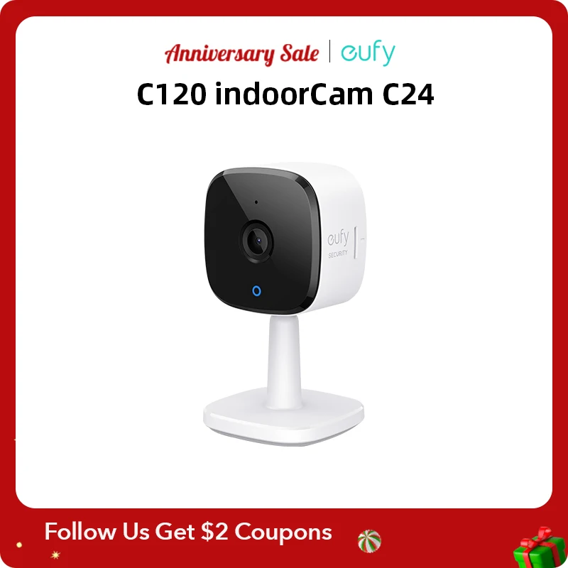 eufy-Security-Solo-IndoorCam-C24-IP-Camera-Wifi-2K-2-Way-Audio-Camera ...
