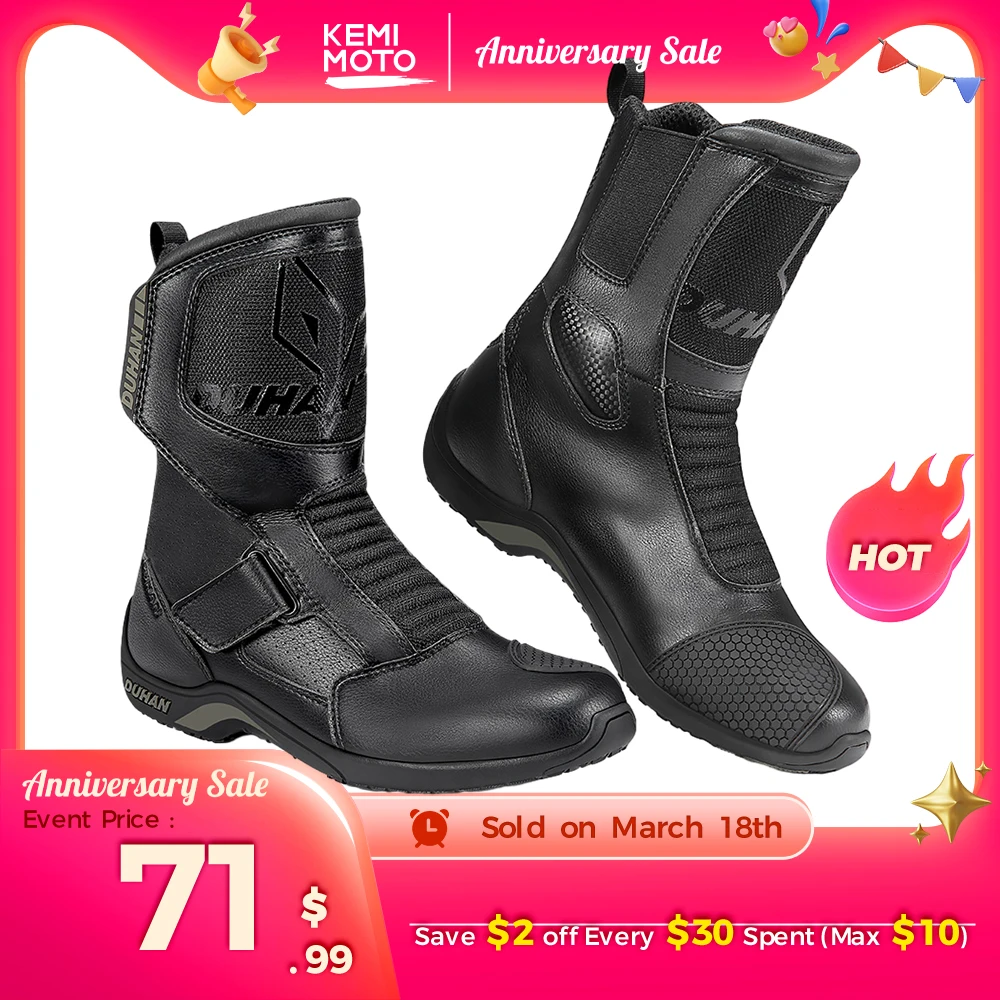 Motorcycle-Boots-Men-Riding-Shoes-Mid-Calf-Summer-Motorbike-Breathable ...