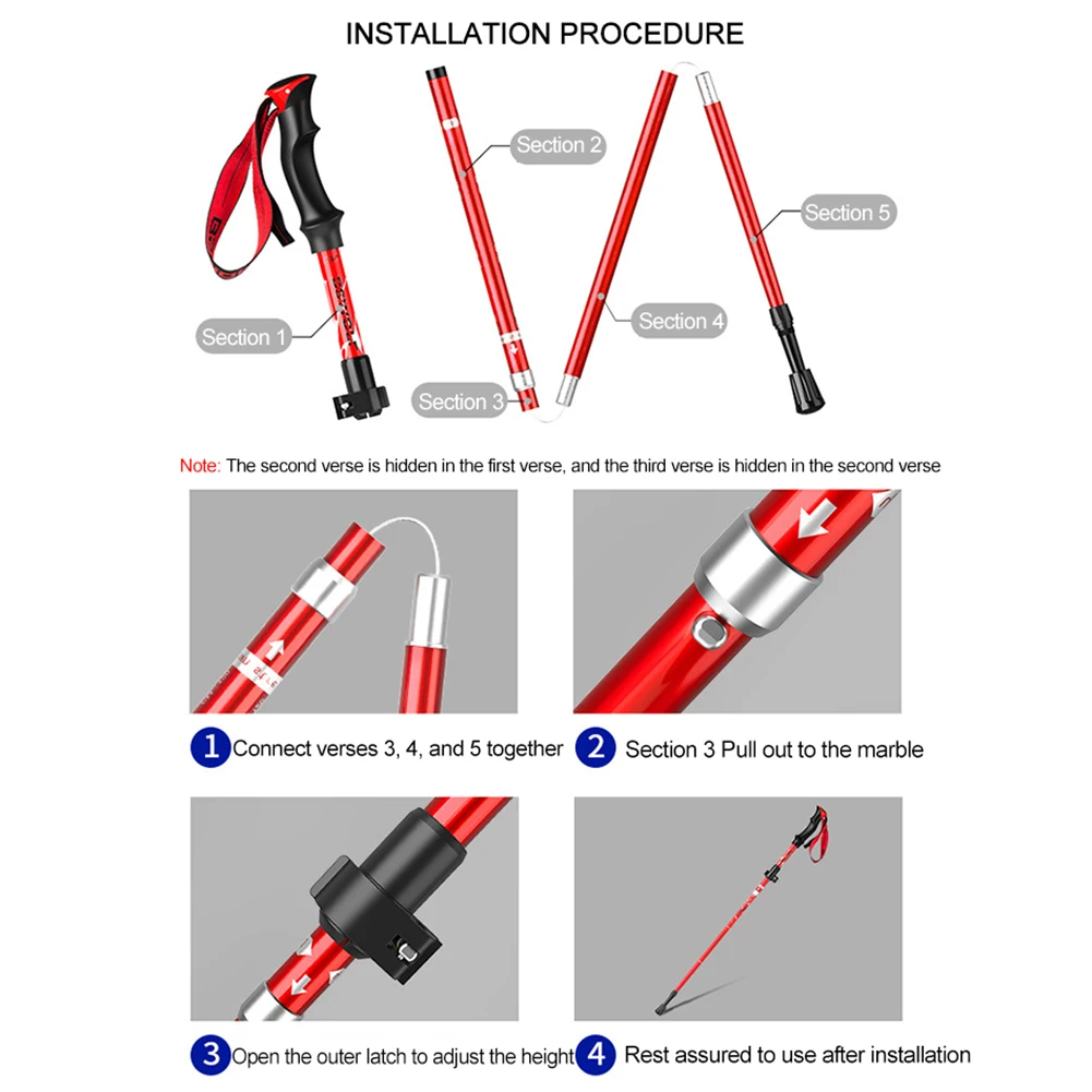 Ultralight Trekking Poles – The Mountain EXP