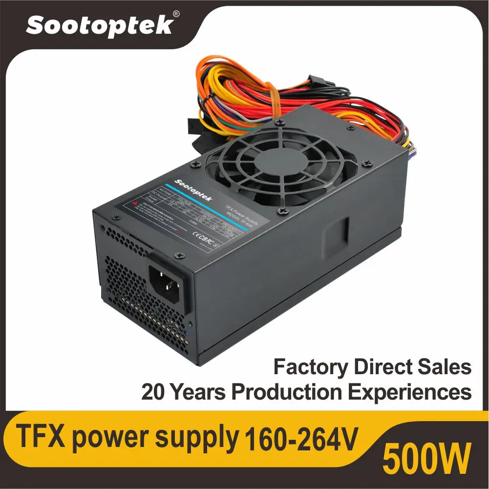 TFX 500W wide voltage 160-264V PC Power Supply 80PLUS Bronze switching ...