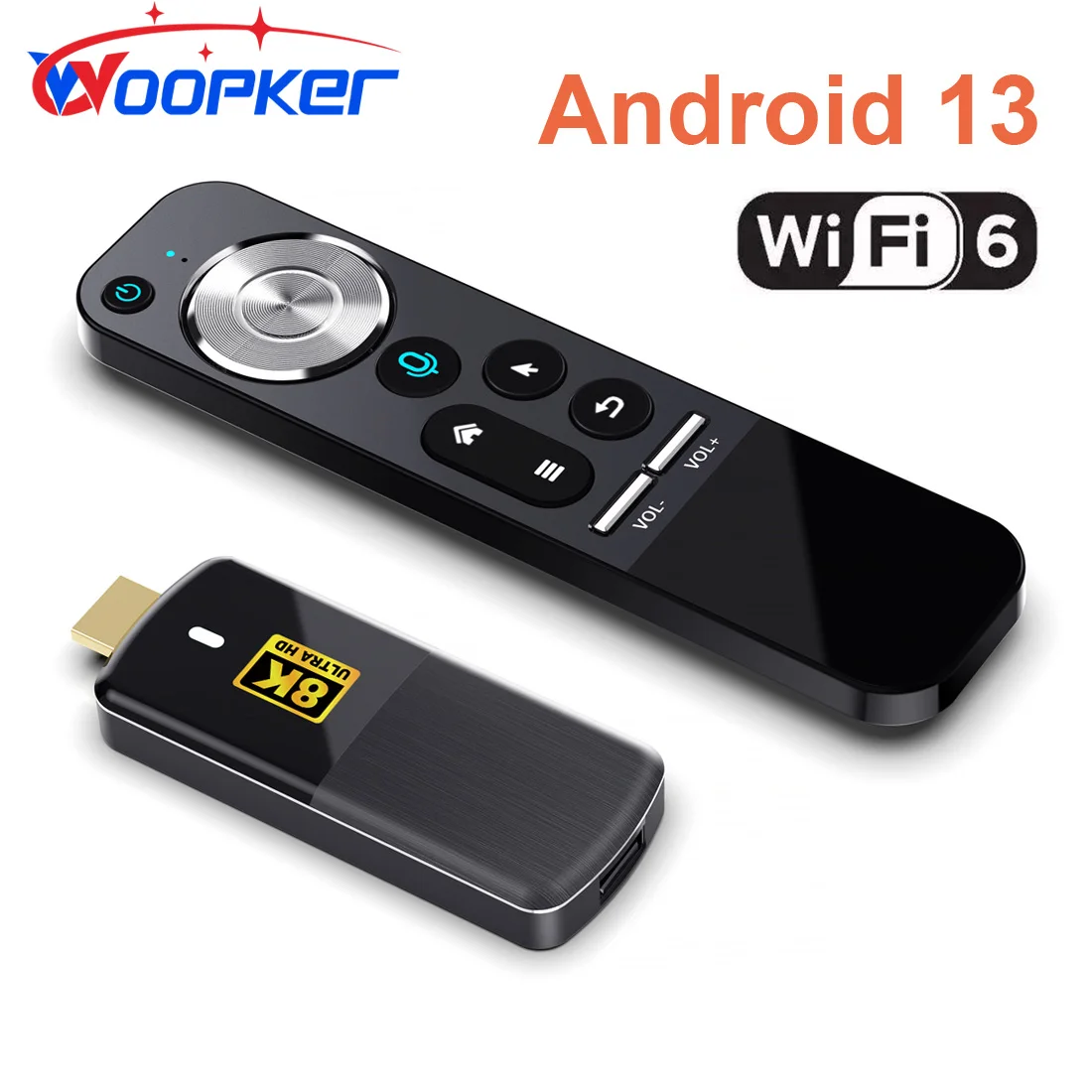 Woopker-TV-Stick-M3-Android-13-0-Rockchip-RK3528-Support-8K-Dual-WiFi-6 ...