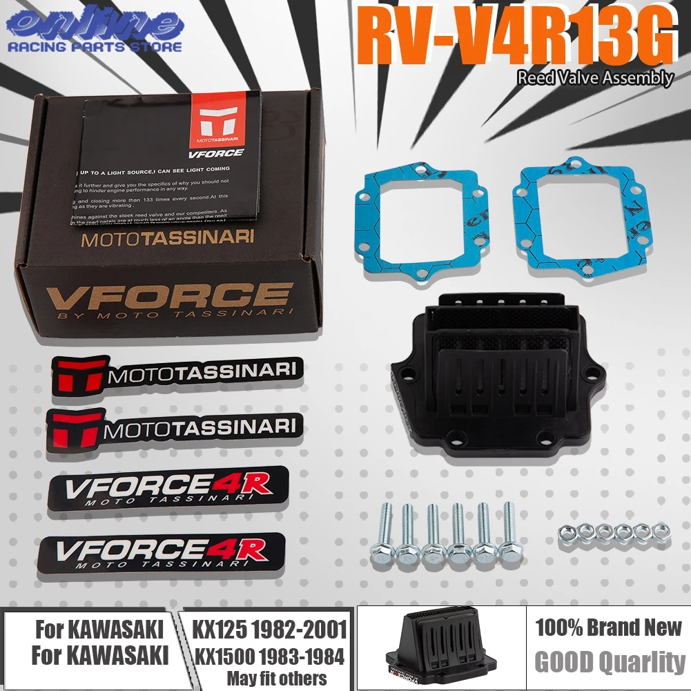 V-Force-4R-Vforce-4R-V4R13G-Reed-Valve-Kit-For-KAWASAKI-KX125-1982-1992 ...