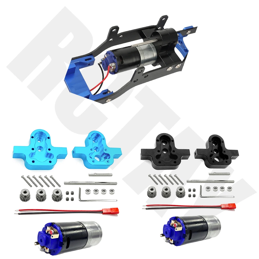 RCTAY-Metal-370-Motor-gearbox-parts-for-WPL-C14-C24-B1-B24-B36-MN-D90 ...