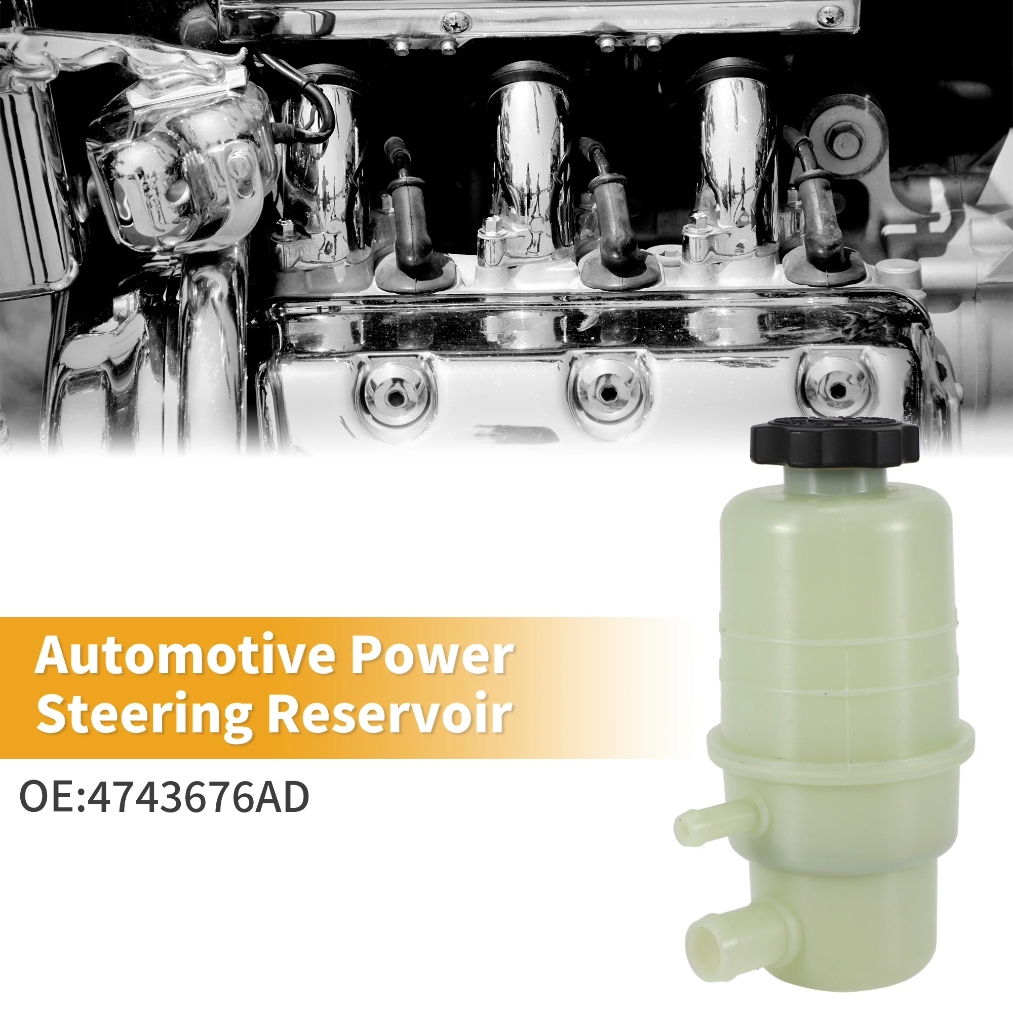 UXCELL Automotive Power Steering Reservoir No.4743676AD for Dodge Grand ...