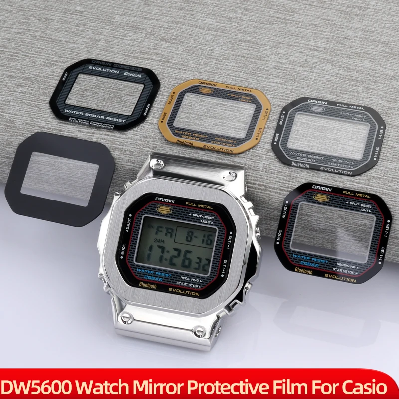 For Casio Small Squar Tempered Film DW5600 DW-5600 GW-B5600 DW-5635 gw ...
