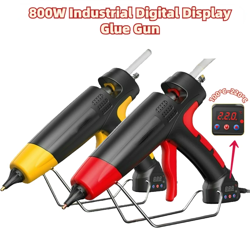 800W-Professional-Hot-Melt-Glue-Gun-Digital-Adjustable-Temperature ...