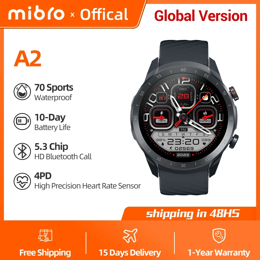 Mibro-A2-Smartwatch-Bluetooth-Calling-1-39Inch-HD-Screen-70-Sport-Modes ...