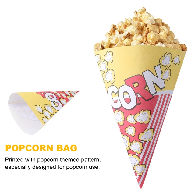 Popcorn Cone Holder Template