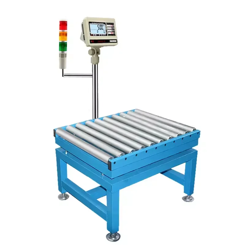 High-precision roller scale, three-color light alarm, electronic ...