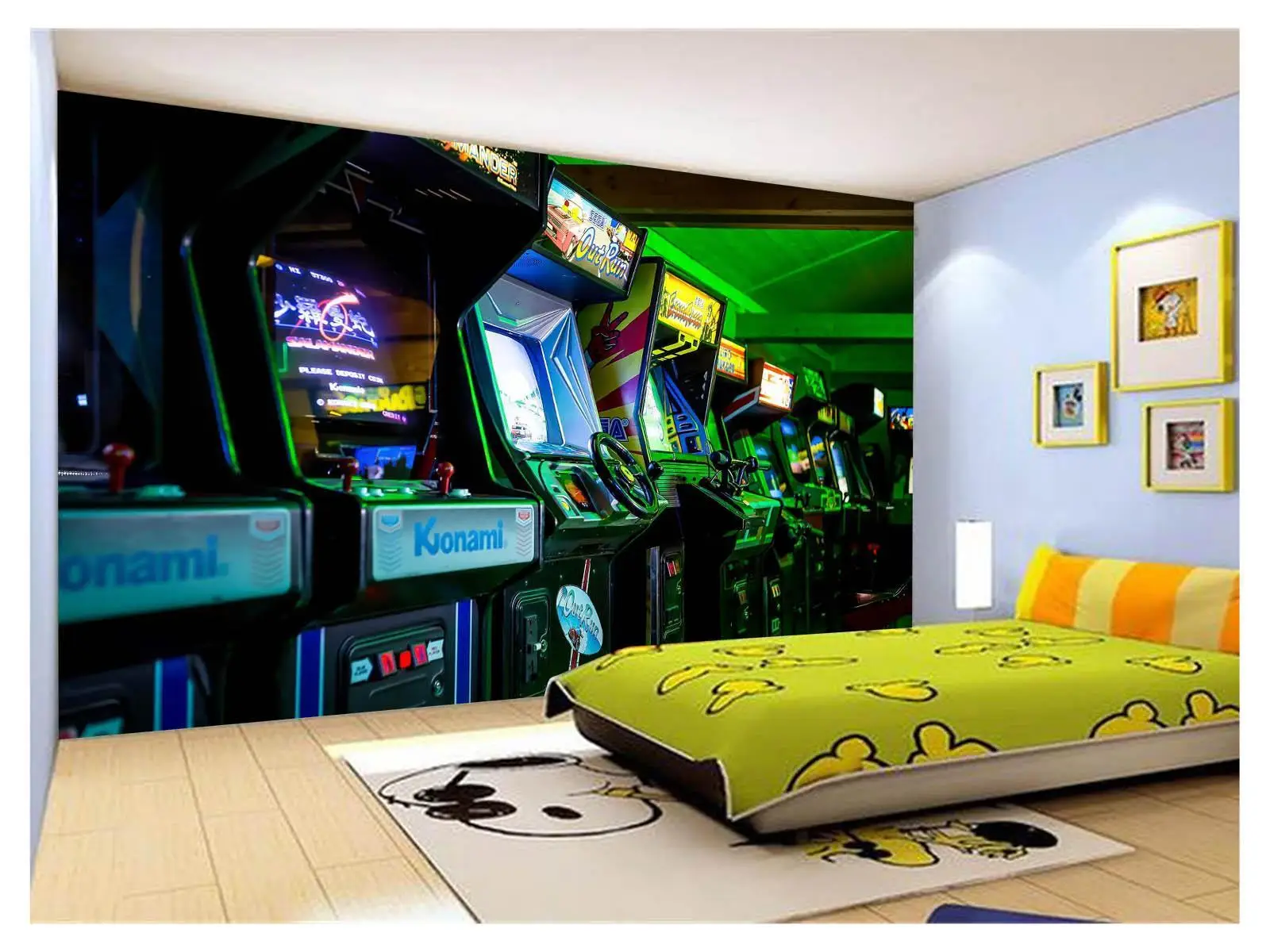 Wallpaper Ideas For Game Room