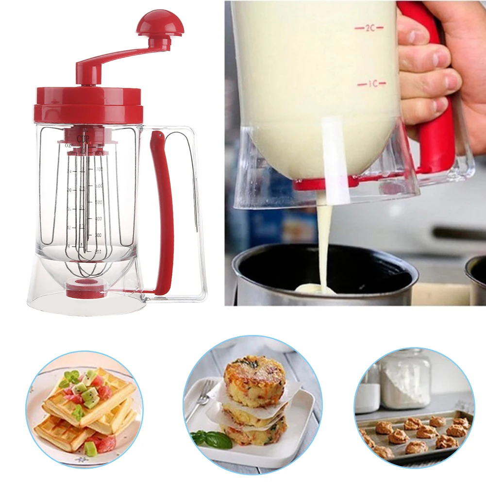 Manual-Batter-Dispenser-Mixer-Cake-Bread-Pancake-Batterer-Baking ...
