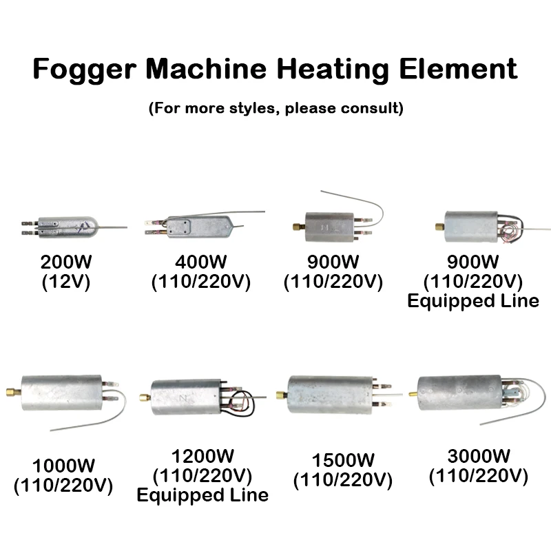 400W-900w-1500w-3000W-Smoke-Fogging-Machine-Heater-Stick-Spare ...