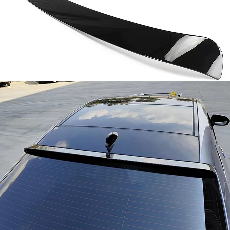 Suitable-for-Toyota-Camry-rear-window-roof-spoiler-ABS-carbon-black ...