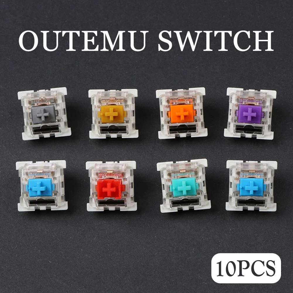 10Pcs-Outemu-Switch-Mechanical-Keyboard-Switch-3Pin-Clicky-Linear ...