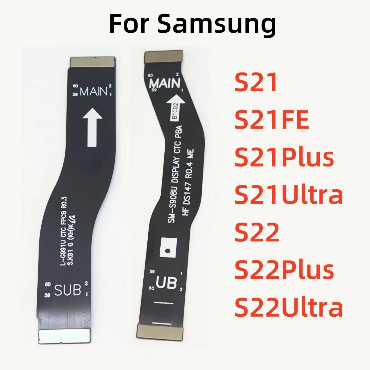 Main Board Motherboard Connector LCD Display Flex Cable For Samsung ...