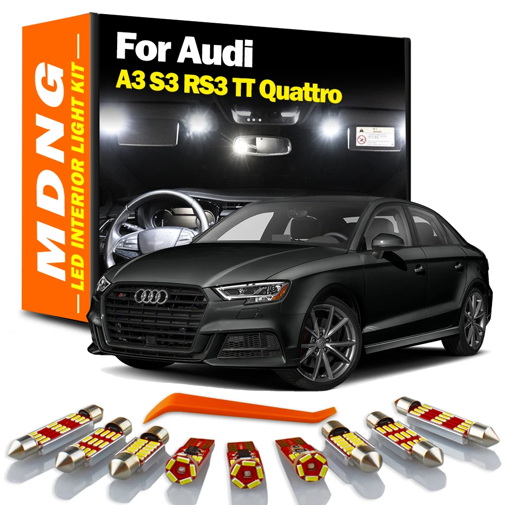 MDNG-LED-Bulbs-Interior-Map-Dome-Trunk-Light-Kit-For-Audi-A3-S3-RS3-TT ...