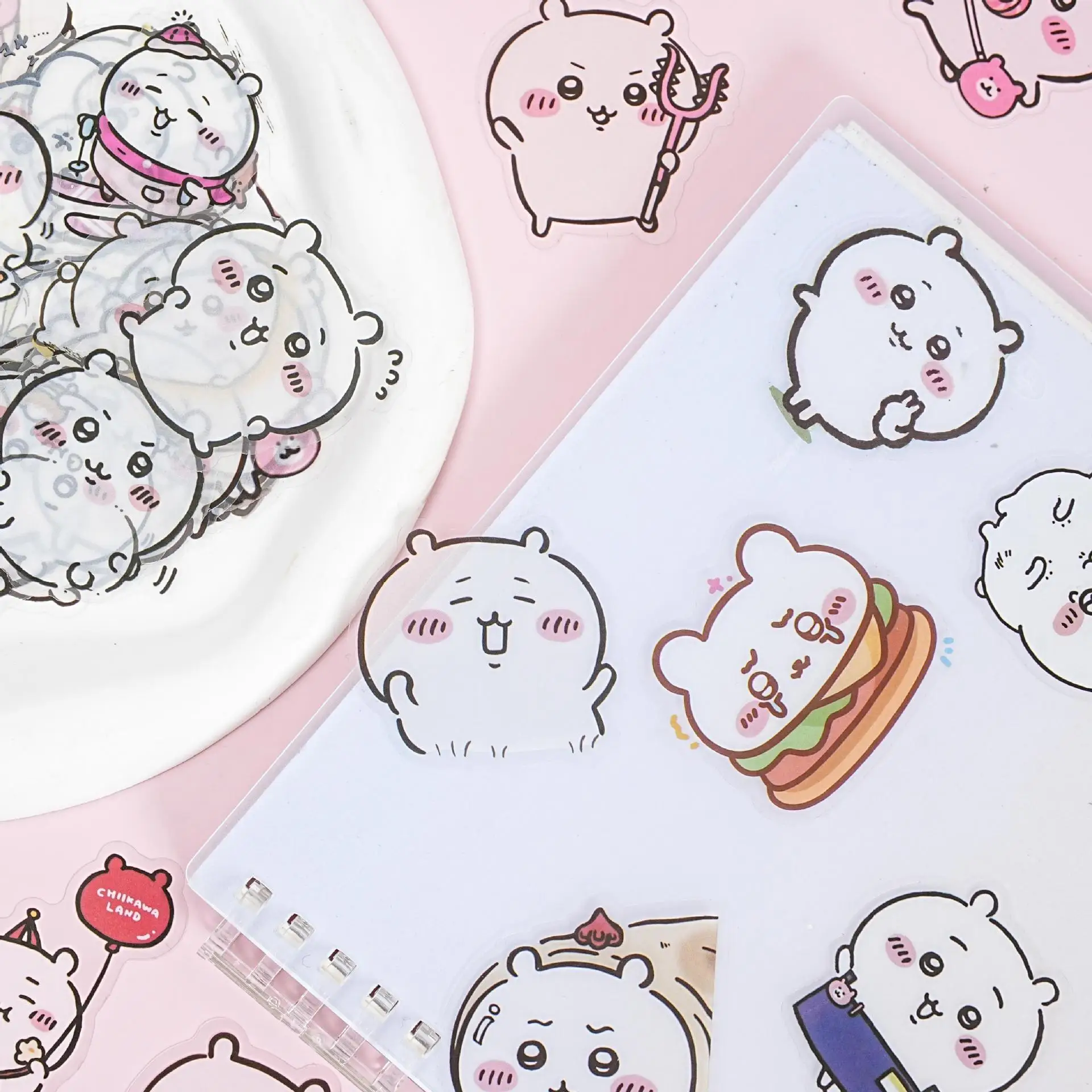 Chiikawa Transparent Stickers for Decoration on Luggage or Handbook ...