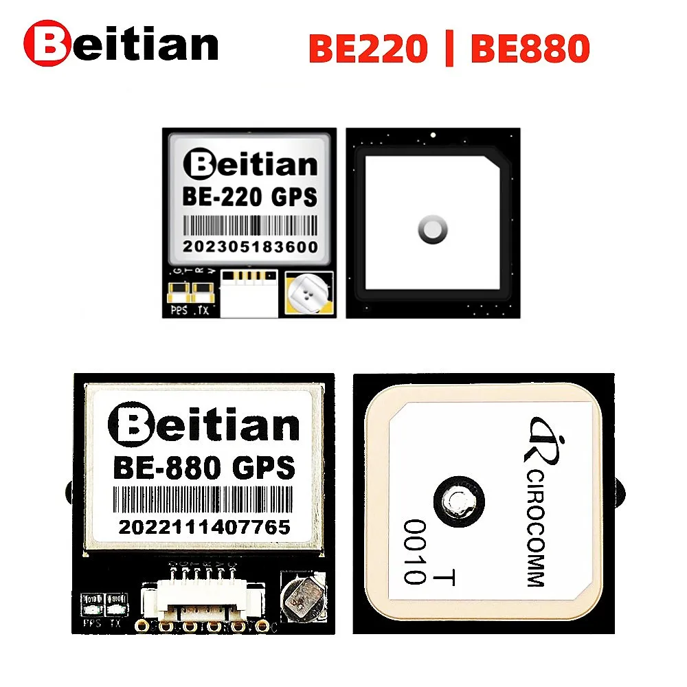 Beitian BE220 BE880 G-MOUSE UART TTL Level GPS GLONASS Dual GNSS Module ...