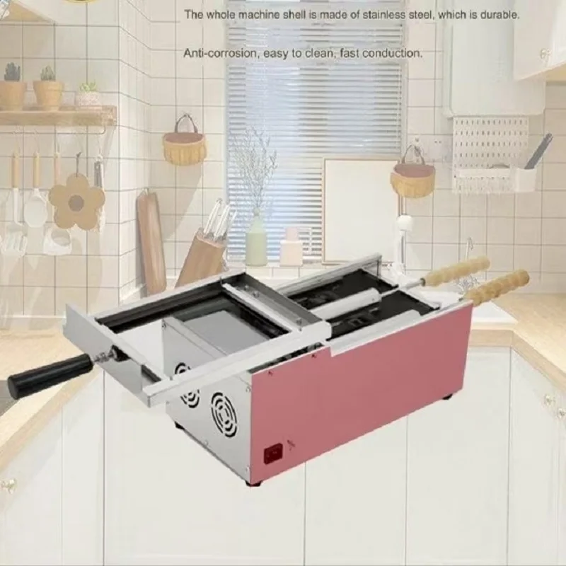 Multi Functional Bread Roll Machine Commercial Electric Chimney Cake ...