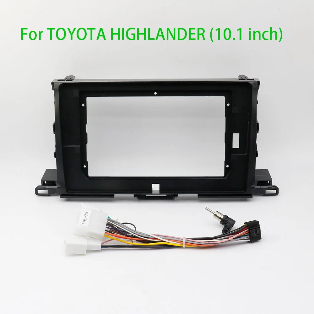 Car-Audio-Fascia-Frame-10-1-Inch-Radio-Panel-for-TOYOTA-Highlander-2015 ...