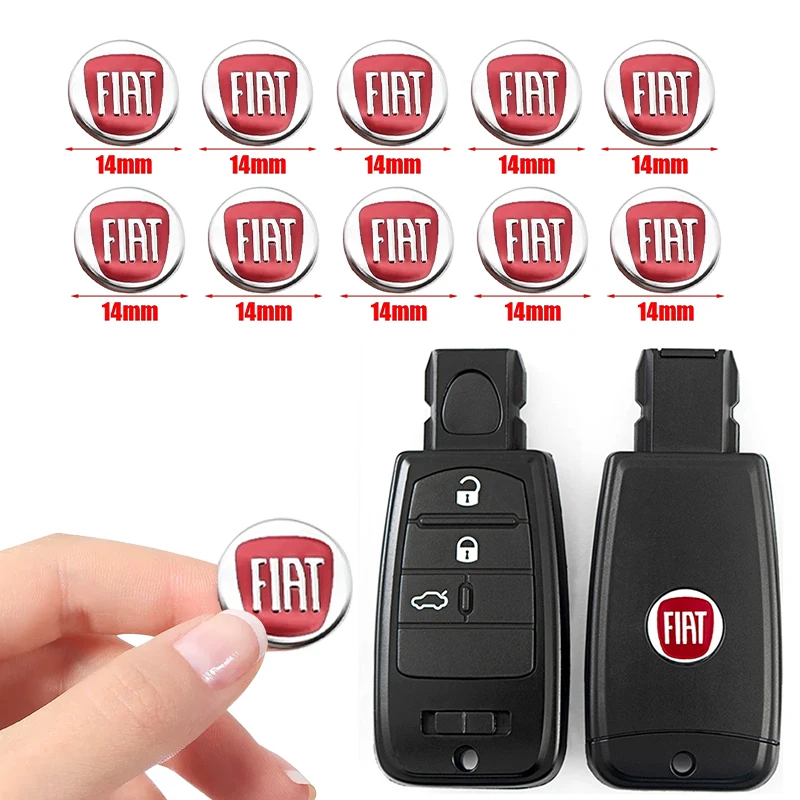 Car 50pcs 100pcs Hot sale 14mm Aluminum Car KeyChain Logo Key Fob ...