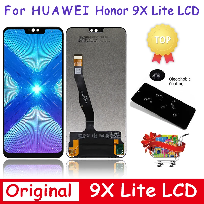 6.5" For Huawei Honor 9X Lite LCD JSN L21 JSN L22 JSN L23 Display Touch ...