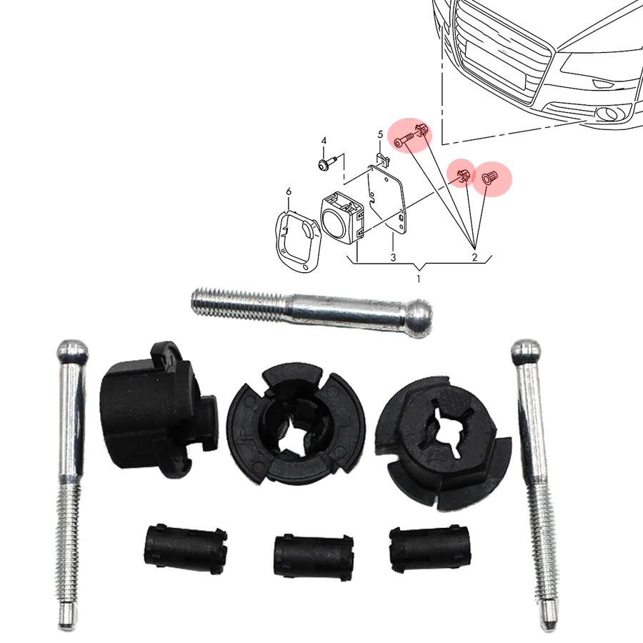 Wooeight kontrol sistemi mesafe sensörü donanım kiti 4H0998561 ...