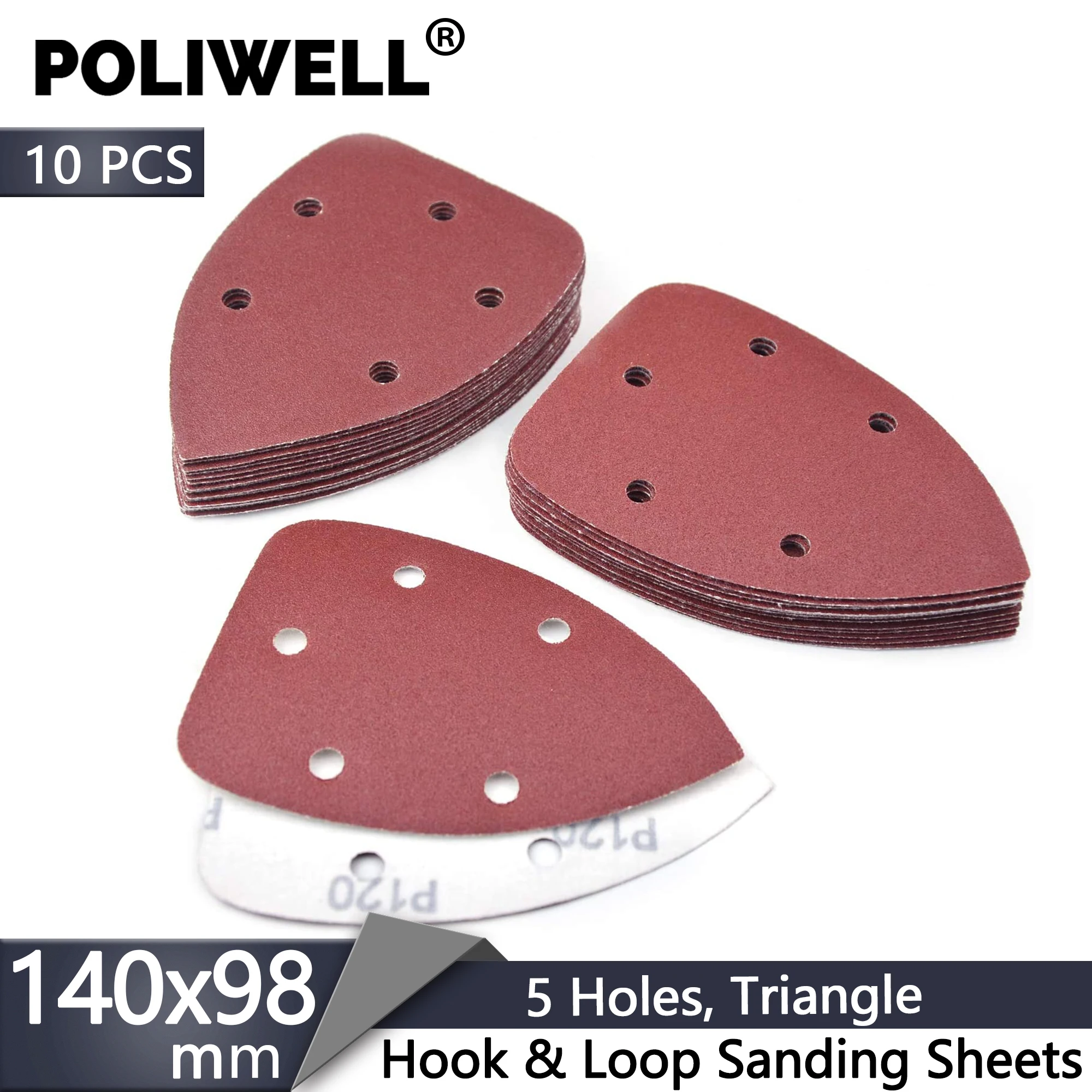 Detail-Sander-Sandpaper-5-Holes-Grit-Aluminum-Oxide-Mouse-Sanding ...