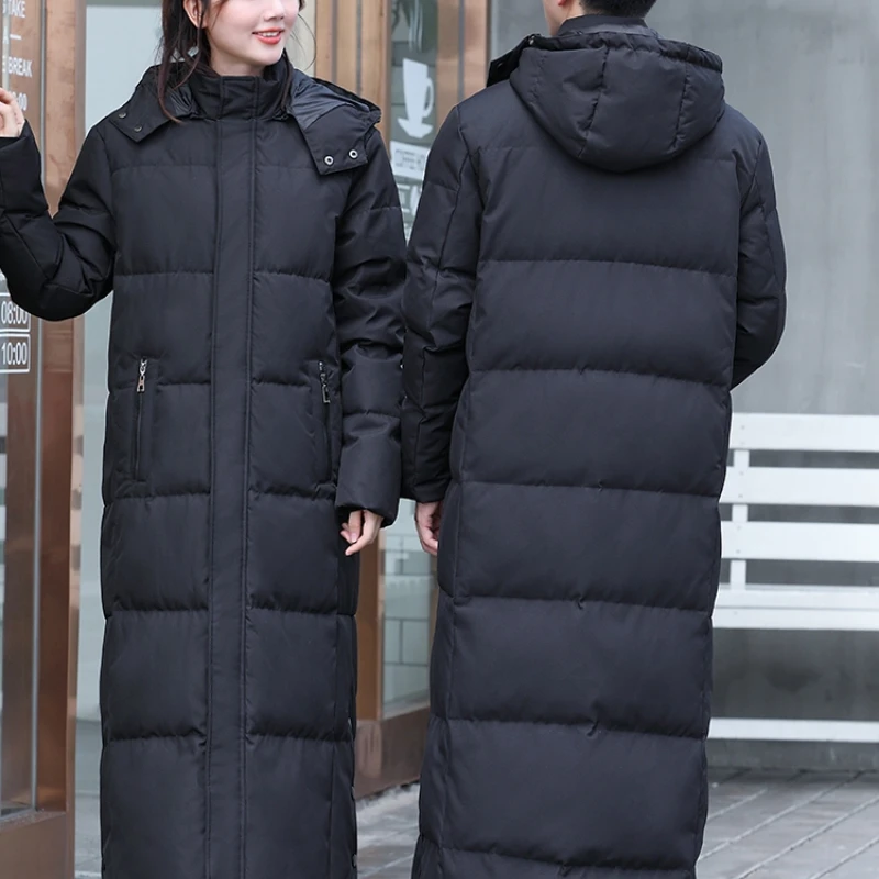 New-2023-Winter-Puffer-Jacket-Men-White-Duck-Down-Jackets-Male-Long ...