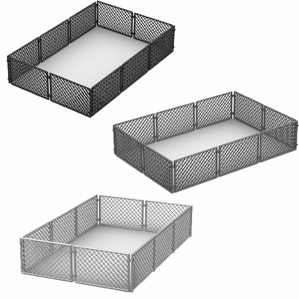 MOC Military Base Building Blocks Set - DIY Bricks with Classic Farm ...