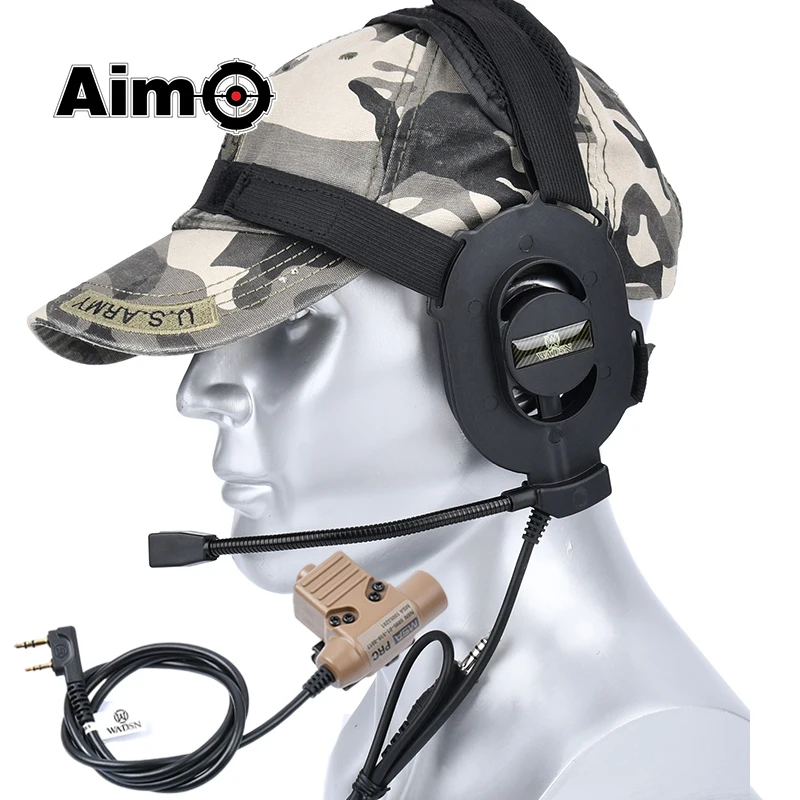 Tactical Bowman Headset Unilateral Communication Headphone U94 PTT ...
