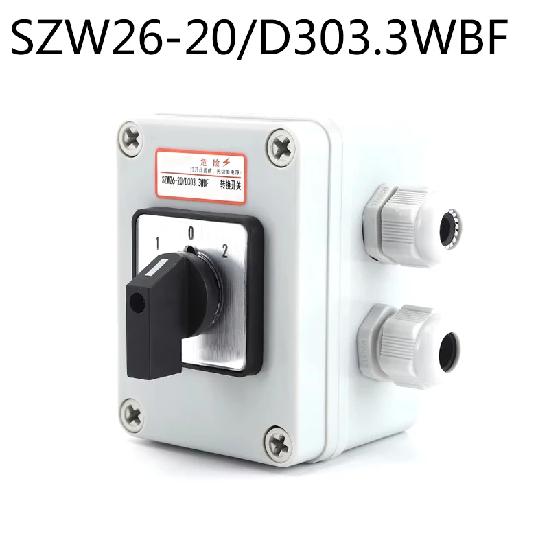 SZW26/LW26-20/D303.3WBF 1-0-2 3 Positions Universal Cam Changeover ...