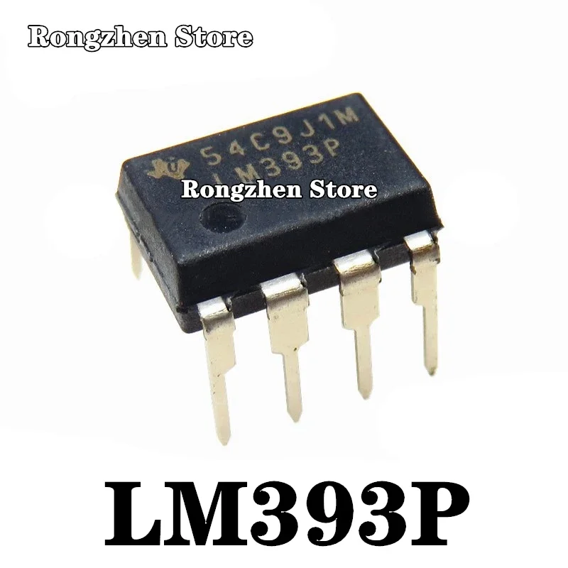 New-original-LM393P-in-line-DIP-8-low-power-voltage-comparator-IC-chip ...
